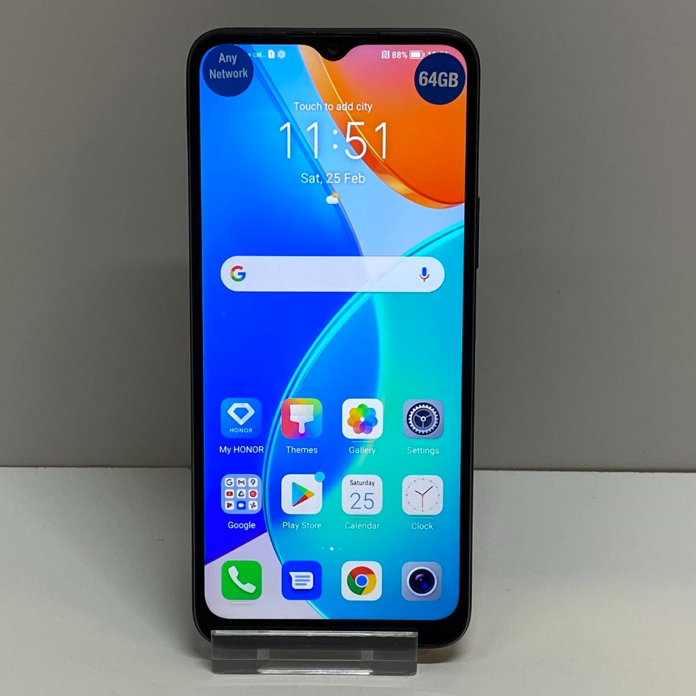 Used Honor X6 Unlocked Model VNE-LX1 64GB Dual SIM in Black - Own4Less